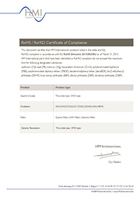 Rohs Compliance Certificate Template